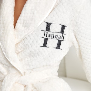 Personalized Spa Bathrobes, Custom Robes for Couple, Honeymoon Gift ...