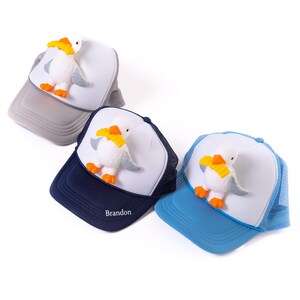 Custom Seagull Baseball Caps, Funny Custom Trucker Hats, Fun Baseball ...