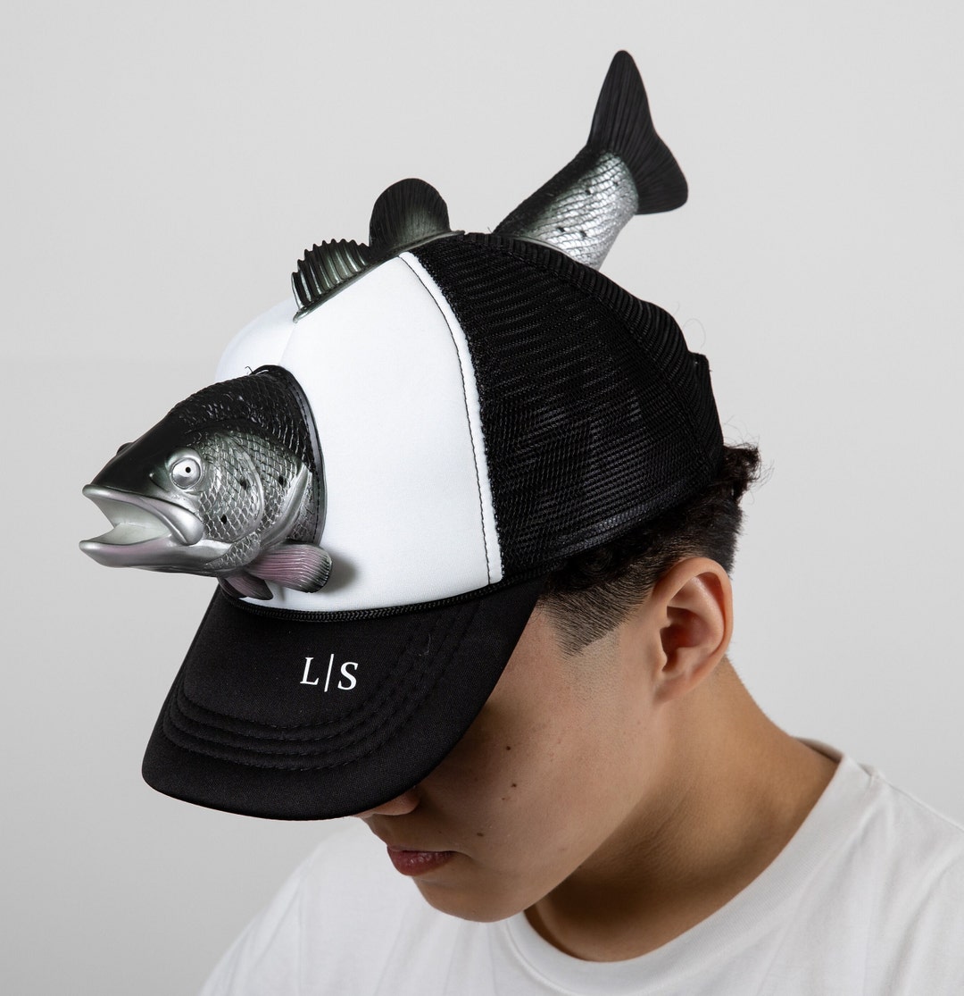 Fish Trucker Cap: Custom Fishing Gift - Etsy