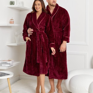 Personalized Spa Bathrobes, Custom Robes for Couple, Honeymoon Gift ...