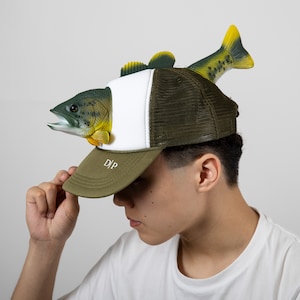 Custom Fish Caps, Men's Fish Trucker Hat, Men's Trucker Hat Shark, Men ...