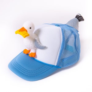 Custom Seagull Baseball Caps, Funny Custom Trucker Hats, Fun Baseball ...