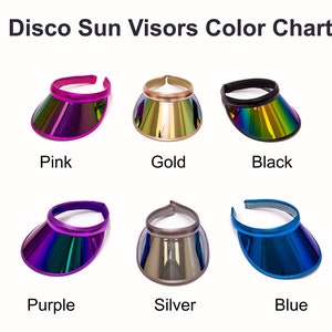 Personalized Holographic Sun Visor: Retro Bachelorette Party Bridal ...