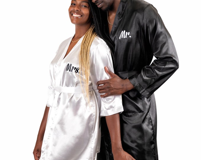 Custom Robes for Women and Men, Personalized Robes, Groom and Bride ...