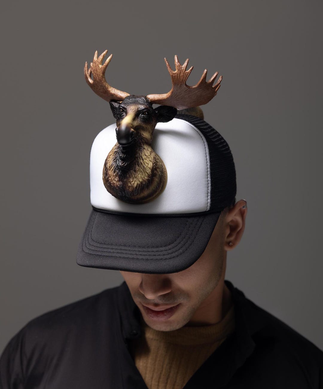 3D Elk Trucker Cap, Deer Trucker Cap for Hunting, Hunting Cap, Hunting ...