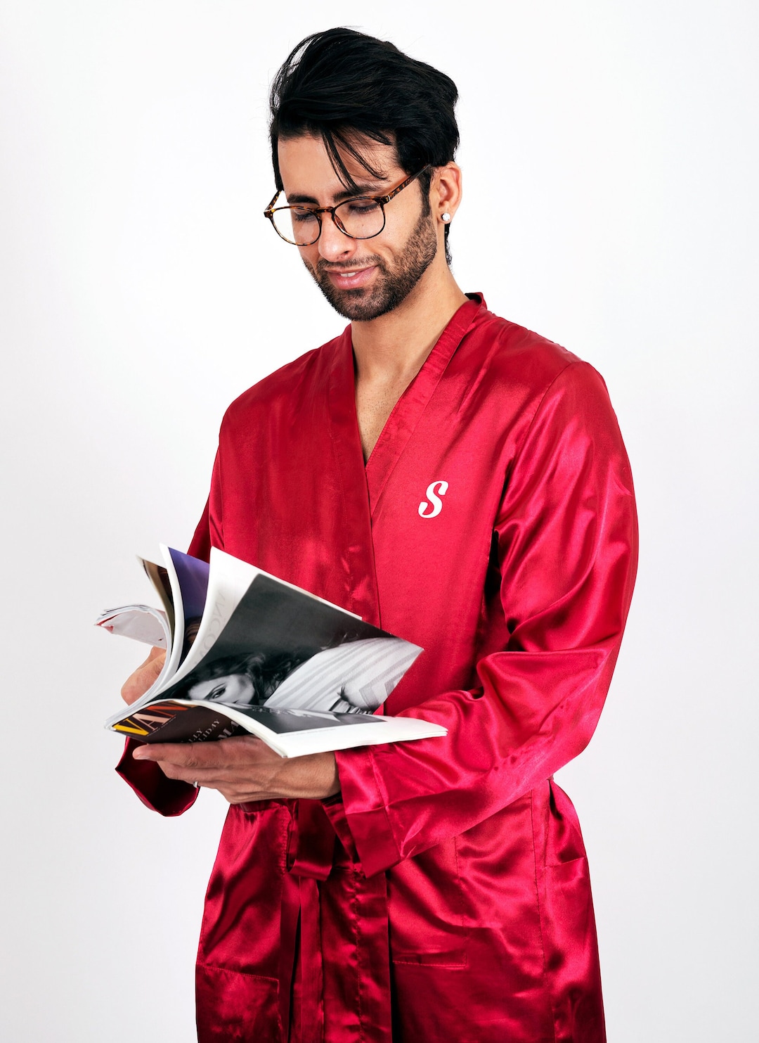 Personalized Satin Robes for Men, Customized Robes, Mr Robes, Groom ...