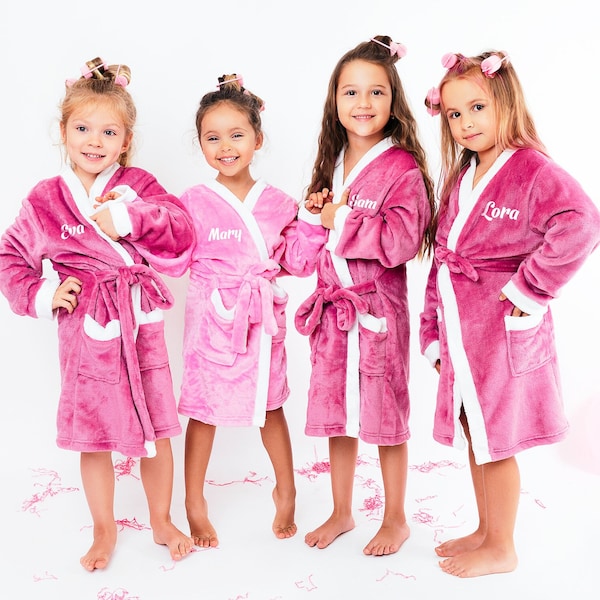 Spa Robes for Girls - Etsy