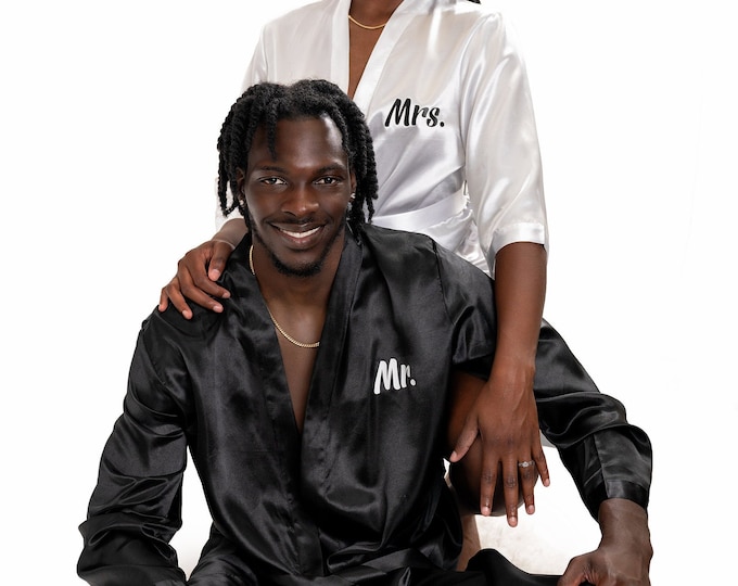 Custom Robes for Women and Men, Personalized Robes, Groom and Bride ...