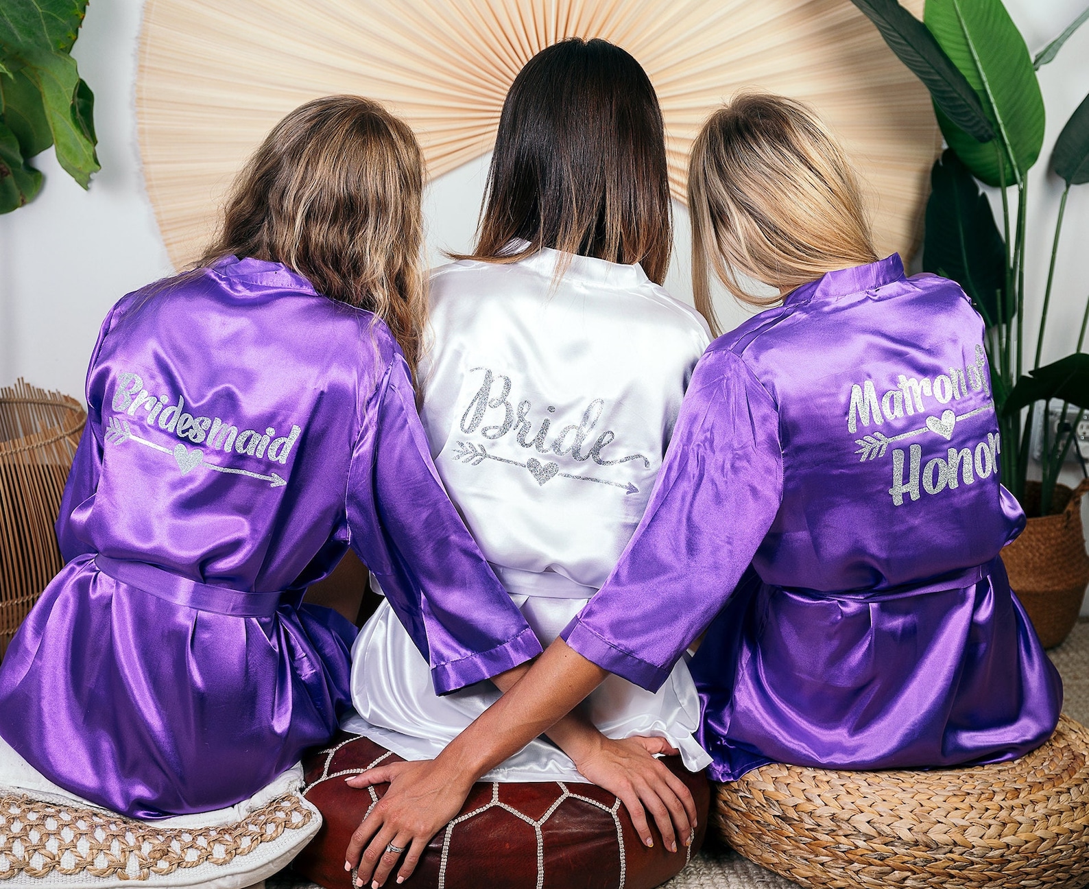 Set of 11 Bridal Shower Satin Robes Bridesmaid Robes - Etsy