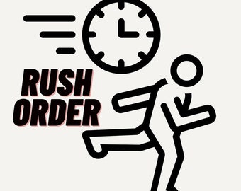 Rush Order - Etsy