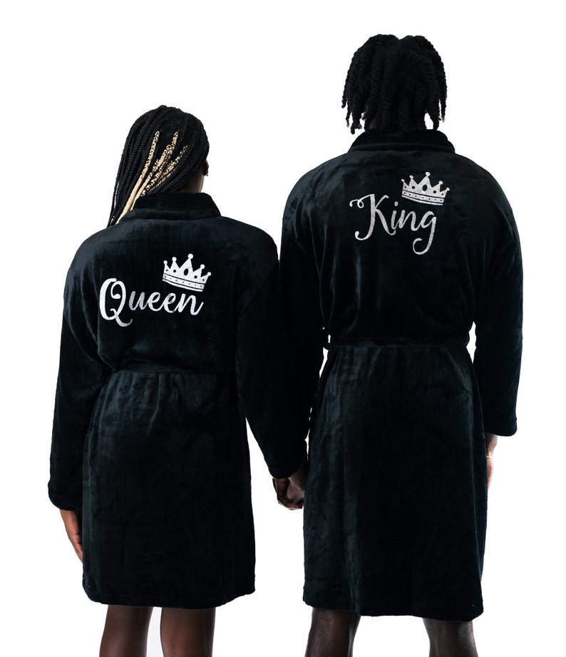 Custom Plush Bathrobes Robes for Couples Soft Custom Robe - Etsy