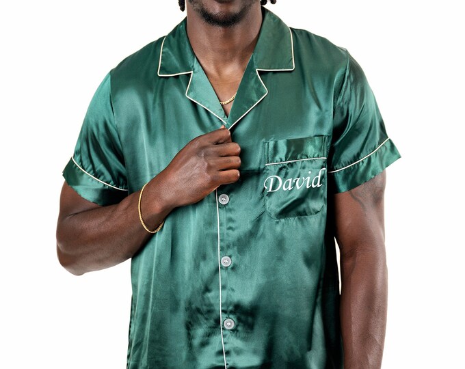 Personalized Men's Pajamas, Groom Gift, Best Man Gift, Birthday Present ...