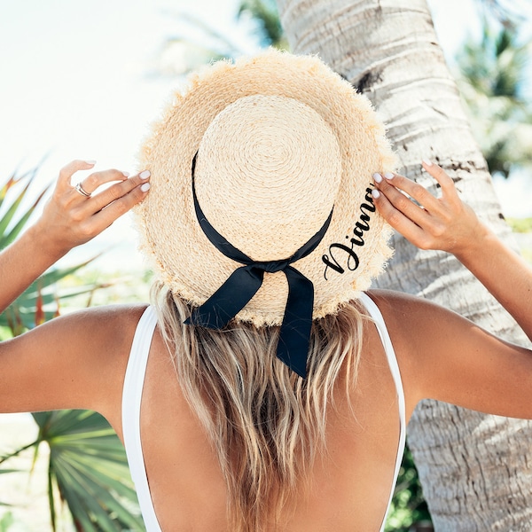 Custom Beach Hat - Etsy