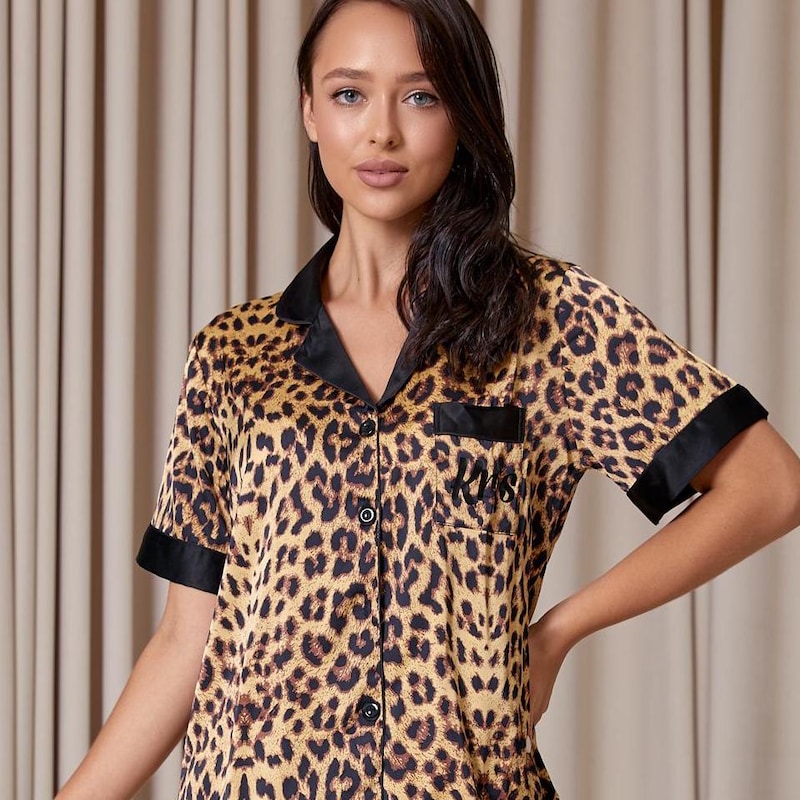 Leopard Pajamas - Etsy