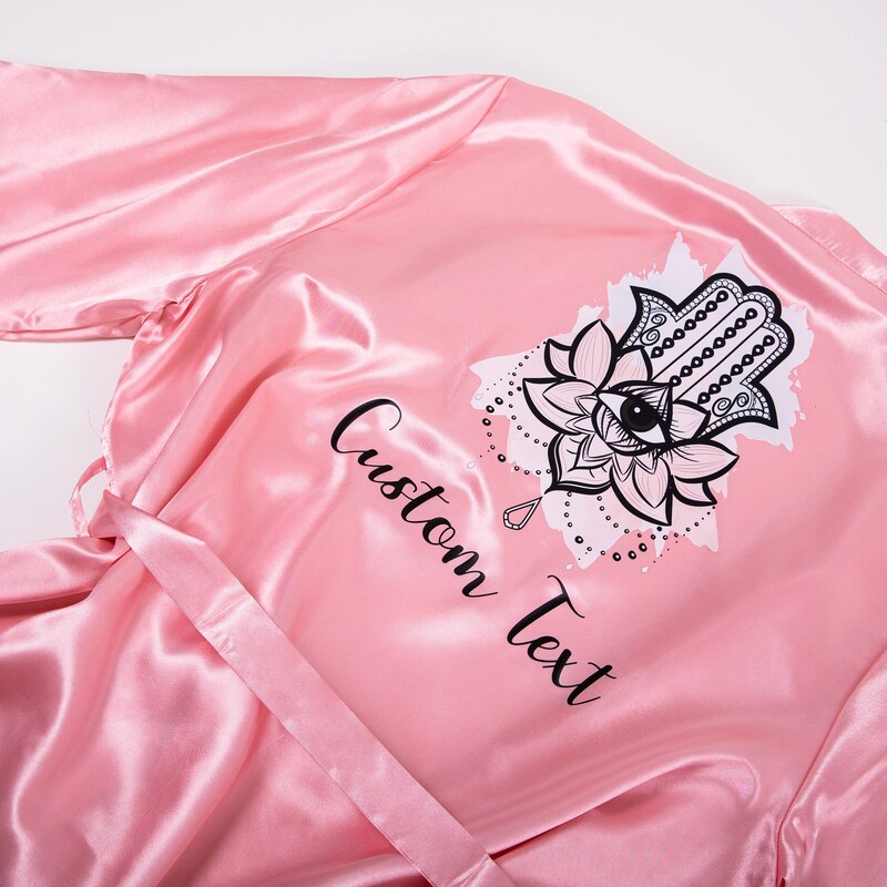 Silk Bathrobe - Etsy