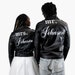 Customized Faux Leather Jackets for Couple, Husband and Wife Jackets ...