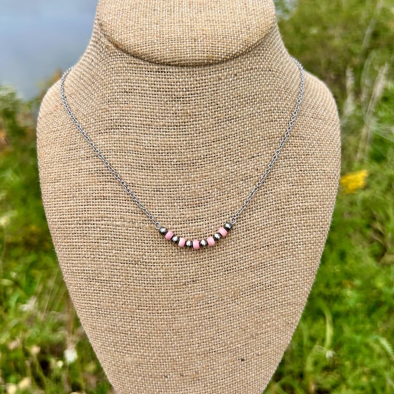 Pink Pearl Rings Necklaces - Etsy