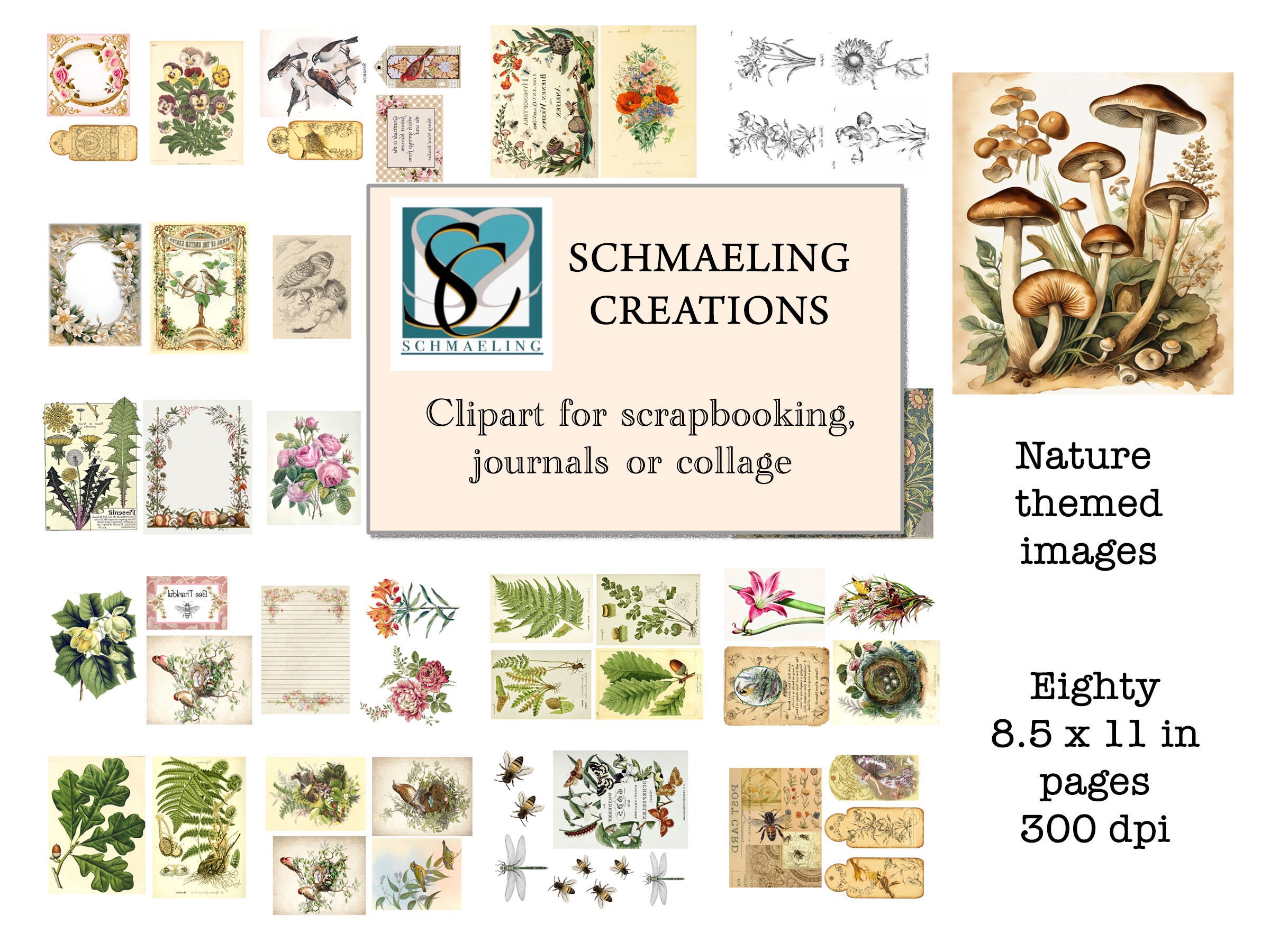 Nature Journal Kit Digital Download - Etsy