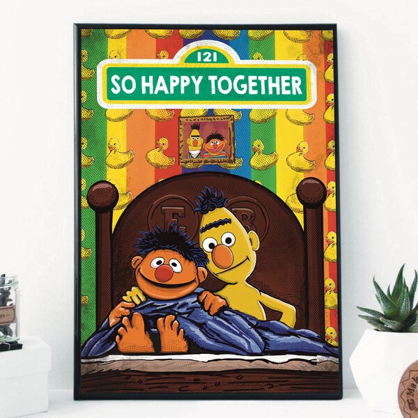 Bert Sesame Street - Etsy