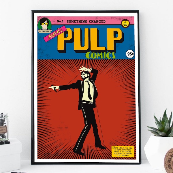 Pulp Comic - Etsy