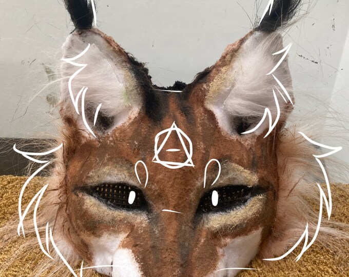 Therian Lynx Mask , READ DESCRIPTION - Etsy