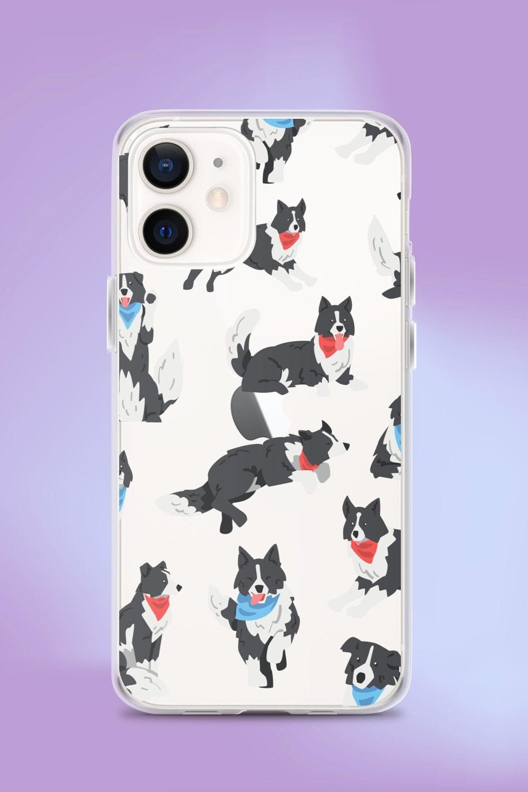 Border Collie Dog Phone Case - Clear iPhone Cover for Shepherd Collie ...