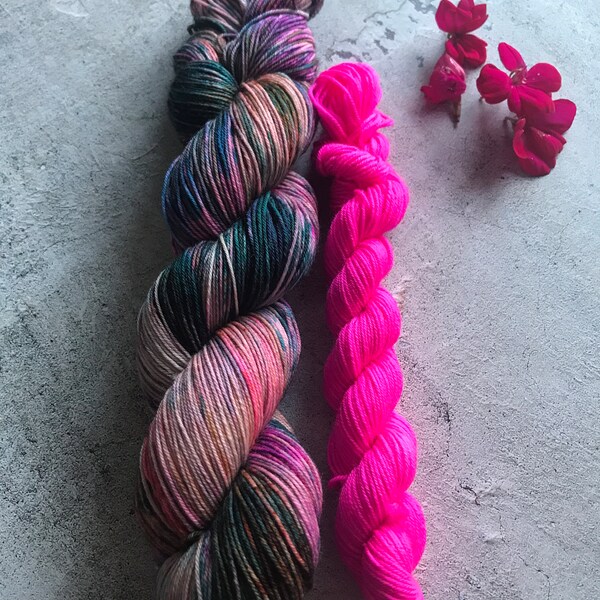 Hand Dyed Yarn - Etsy UK