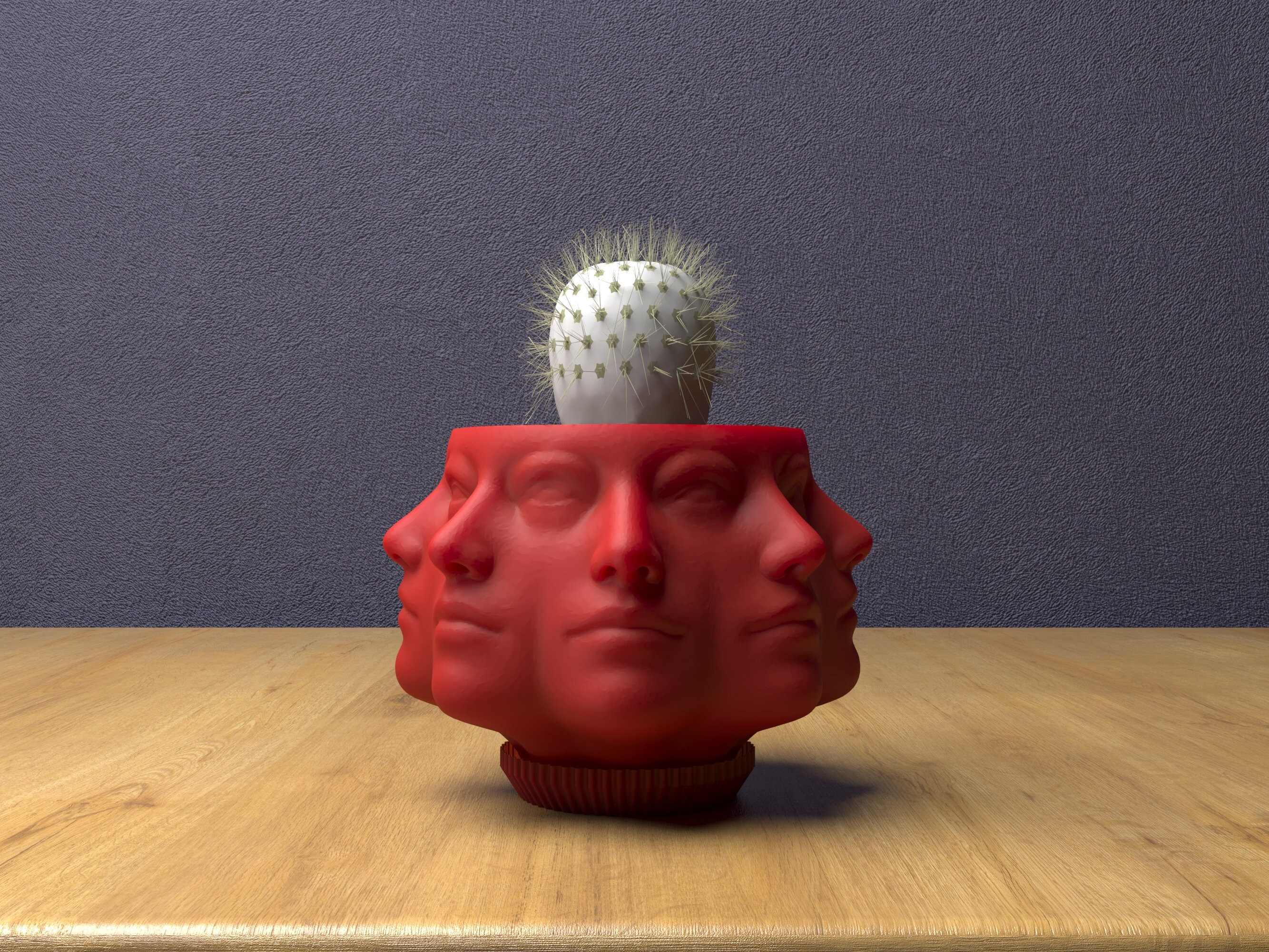 Human Face Flower Pot, Cute Succulent Pot - Etsy