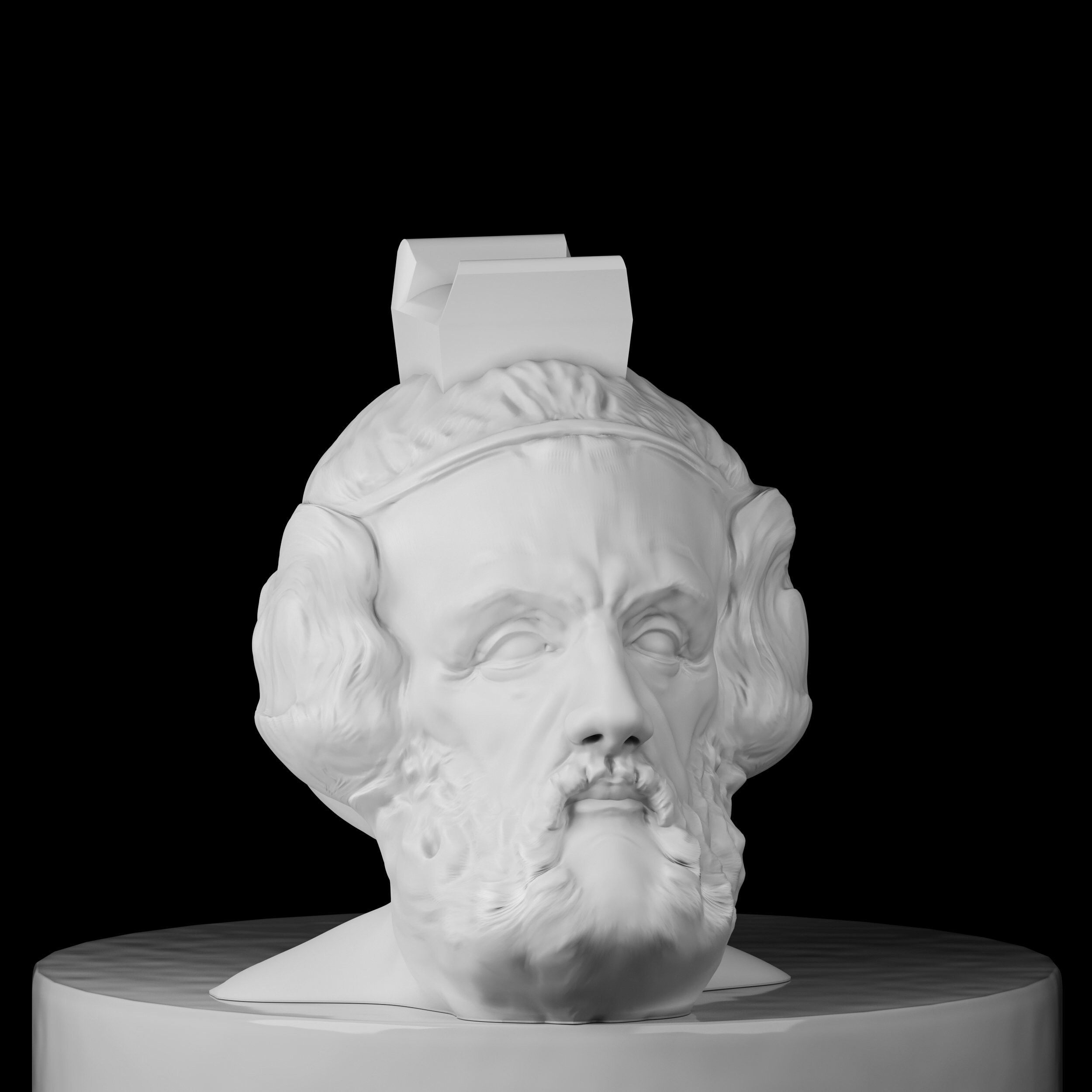 Homer Headphone Stand, 3d Printed Homer, Gaming Room Decor, Hat/coat ...