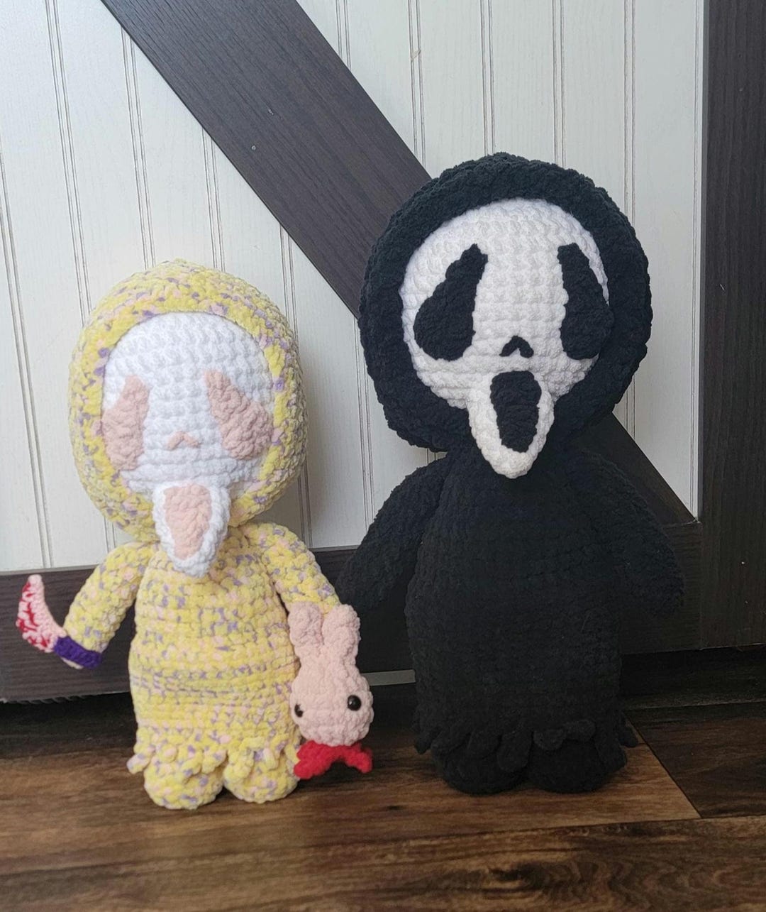 Crochet Ghostface, Ghostface Plushie, Scream Plushie, Gift for ...