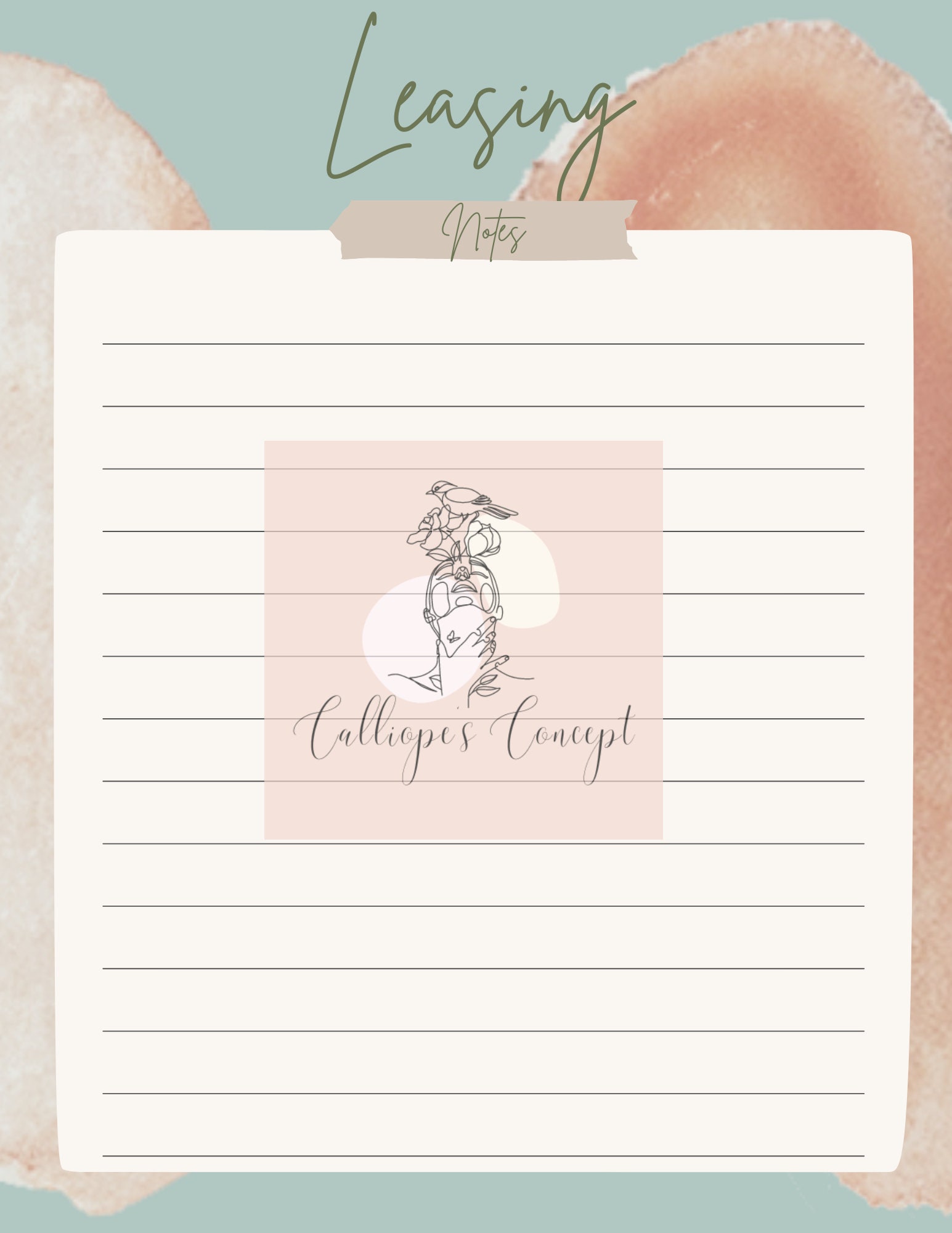 Printable Planner for Property Management - Etsy