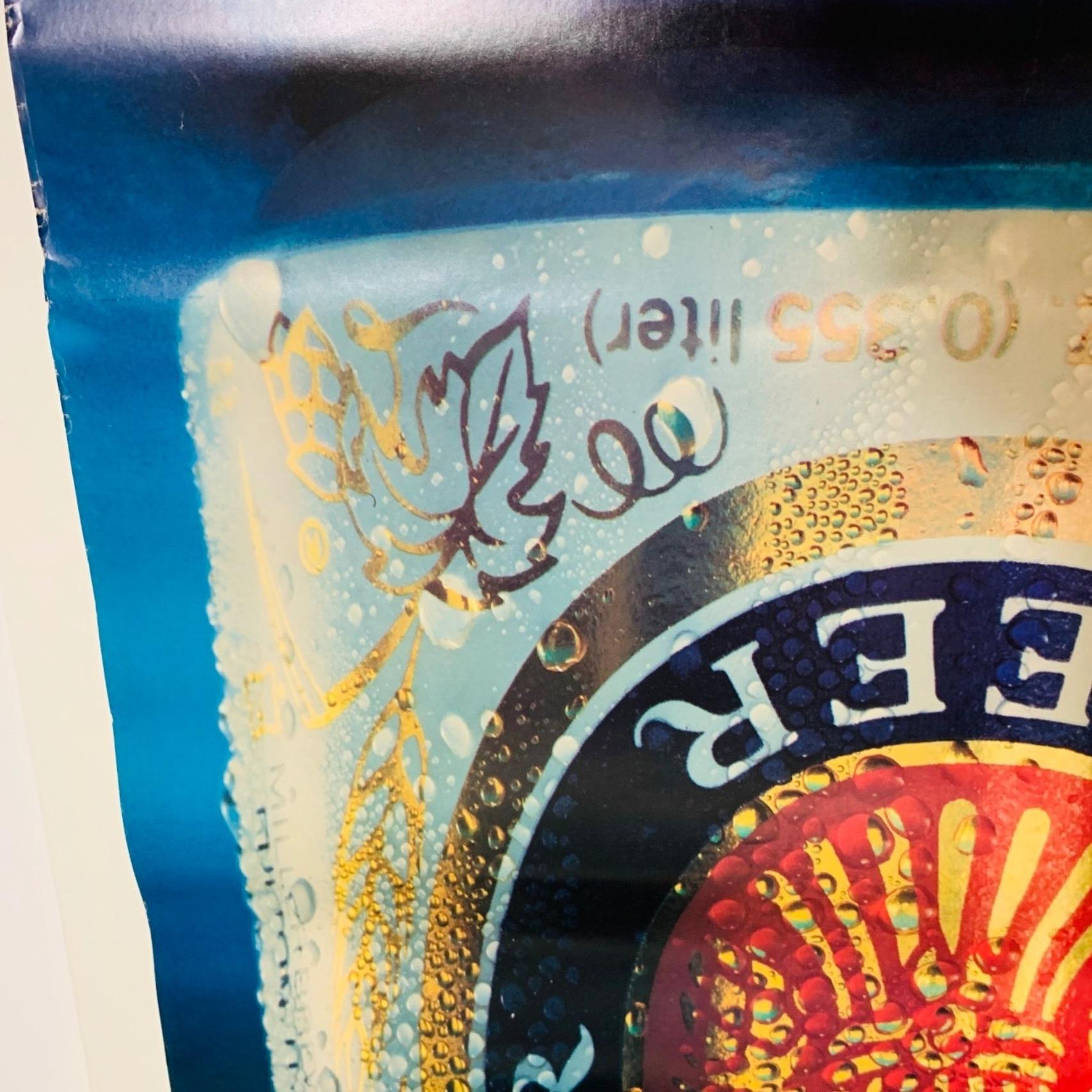 Vintage 1982 Miller Lite Beer Poster Advertisement Nostalgic Bar Decor ...