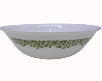 Corelle Spring Blossom Large 10" Serving Bowl or 12" Platter, Green ...
