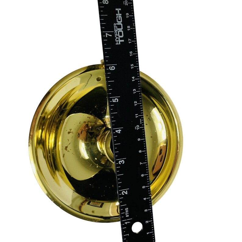 Baldwin Solid Brass Maid Chamberstick Candlestick Candle Holder Vintage ...