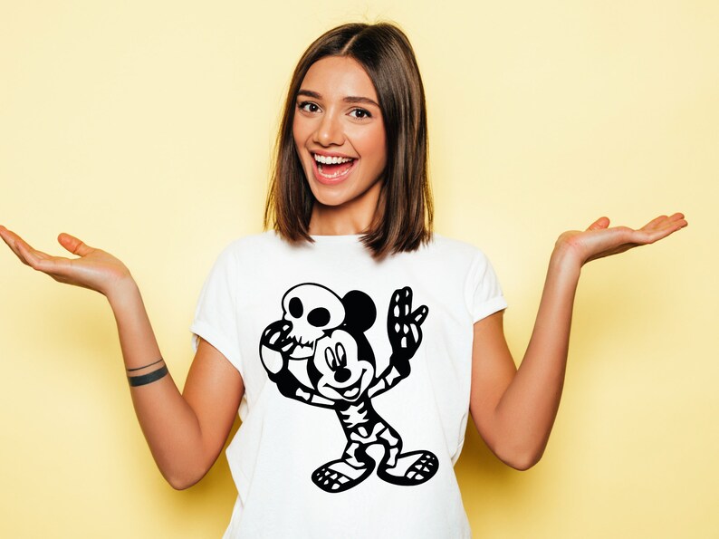 Mouse Skeleton SVG Mickey SVG Castle Trip SVG Customize - Etsy Finland