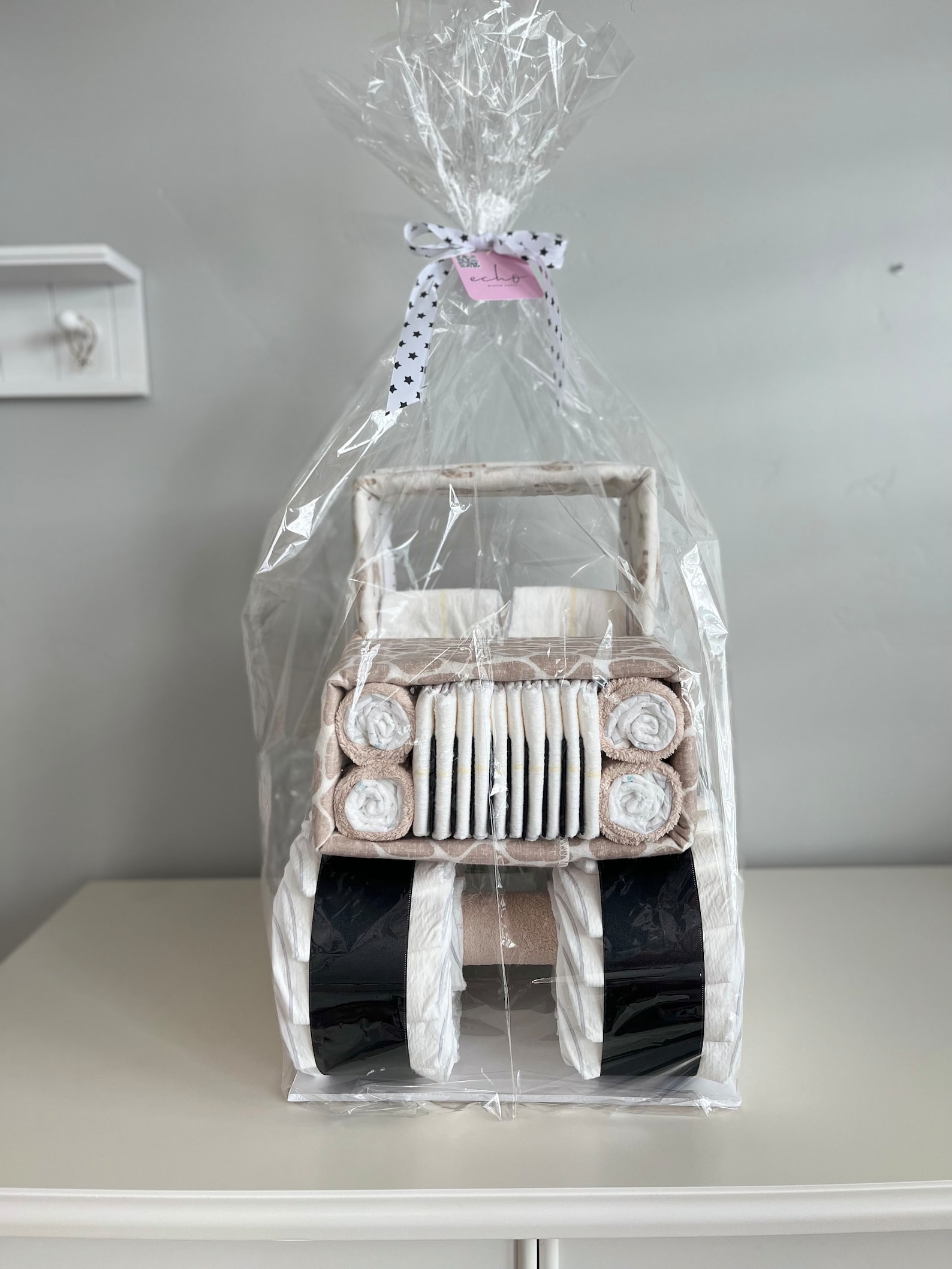 Zoo Diaper Jeep, Safari Theme Baby Shower, Giraffe Diaper Jeep, 4x4 ...