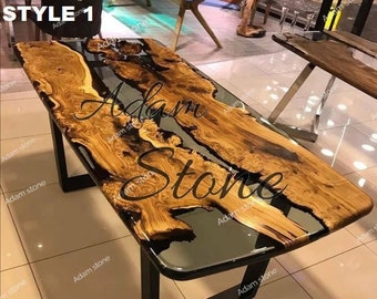 Epoxy Dining Table, Epoxy Resin Table, Epoxy Table Top, River Table ...