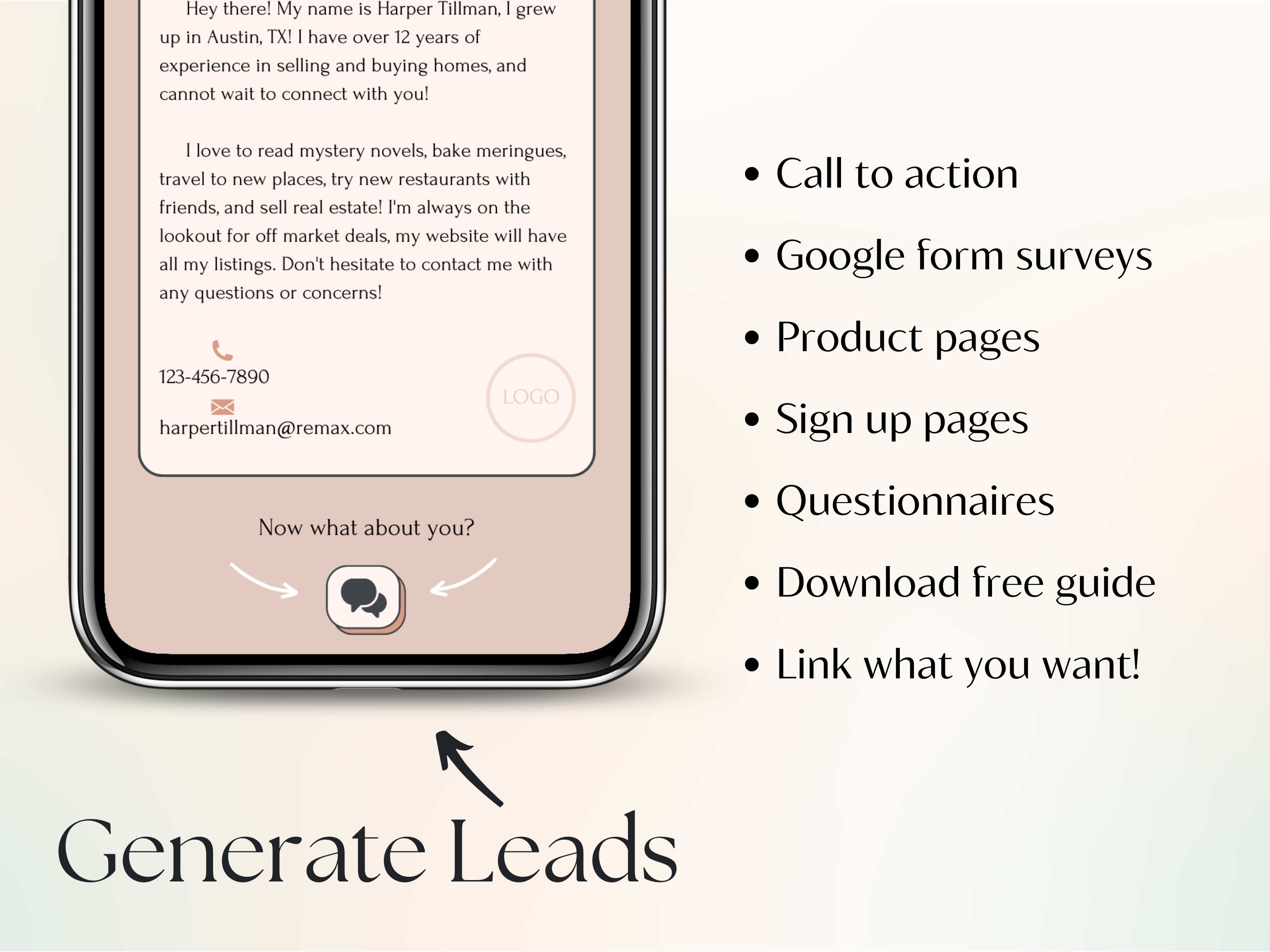 Interactive Digital Business Card Bundle, Editable Canva Templates ...