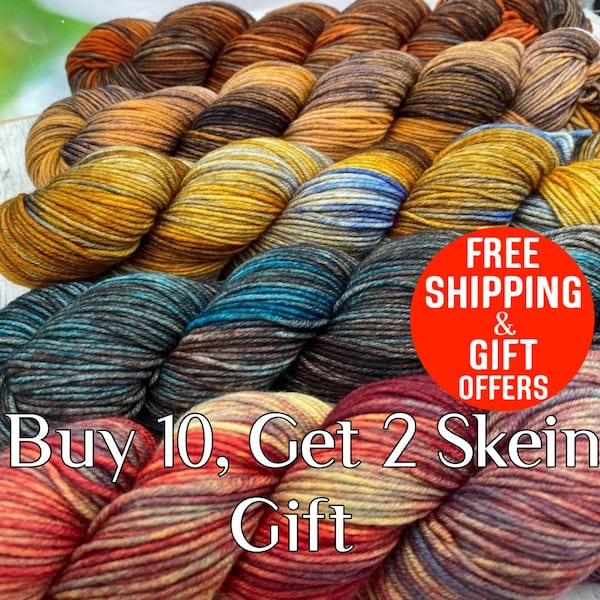 Multicolor Wool Yarn - Etsy