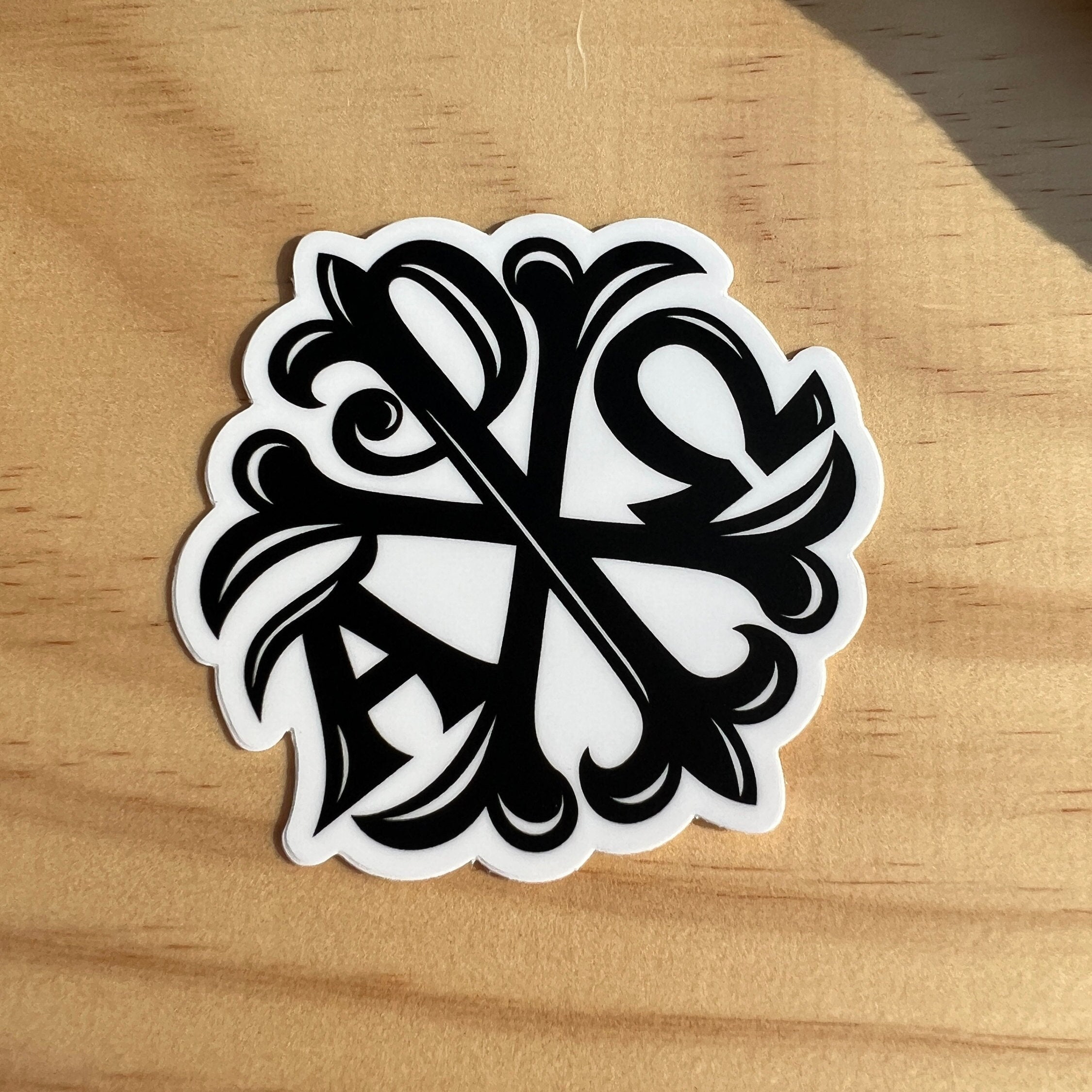 Chi Rho Alpha Omega 3 INCHD DIE CUT Sticker Catholic Sticker - Etsy