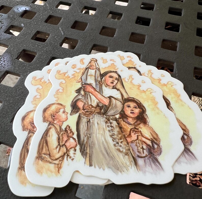 Our Lady of Champion, Adele Brise, Sr. Adele, Catholic Die Cut Vinyl ...