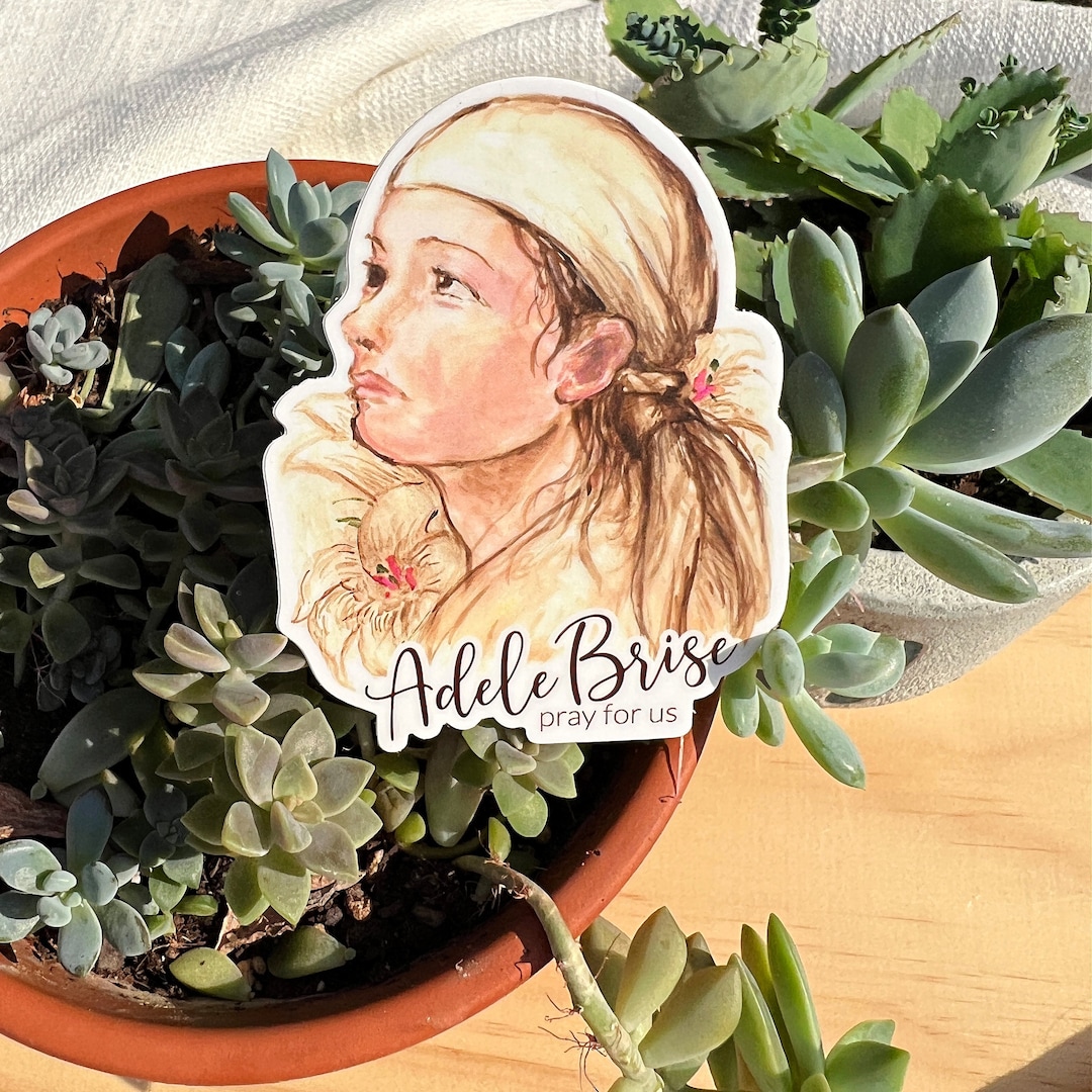Sister Adele Brise, Our Lady of Champion, Our Lady of Good Help, Catholic Die Cut Vinyl Stickers ...
