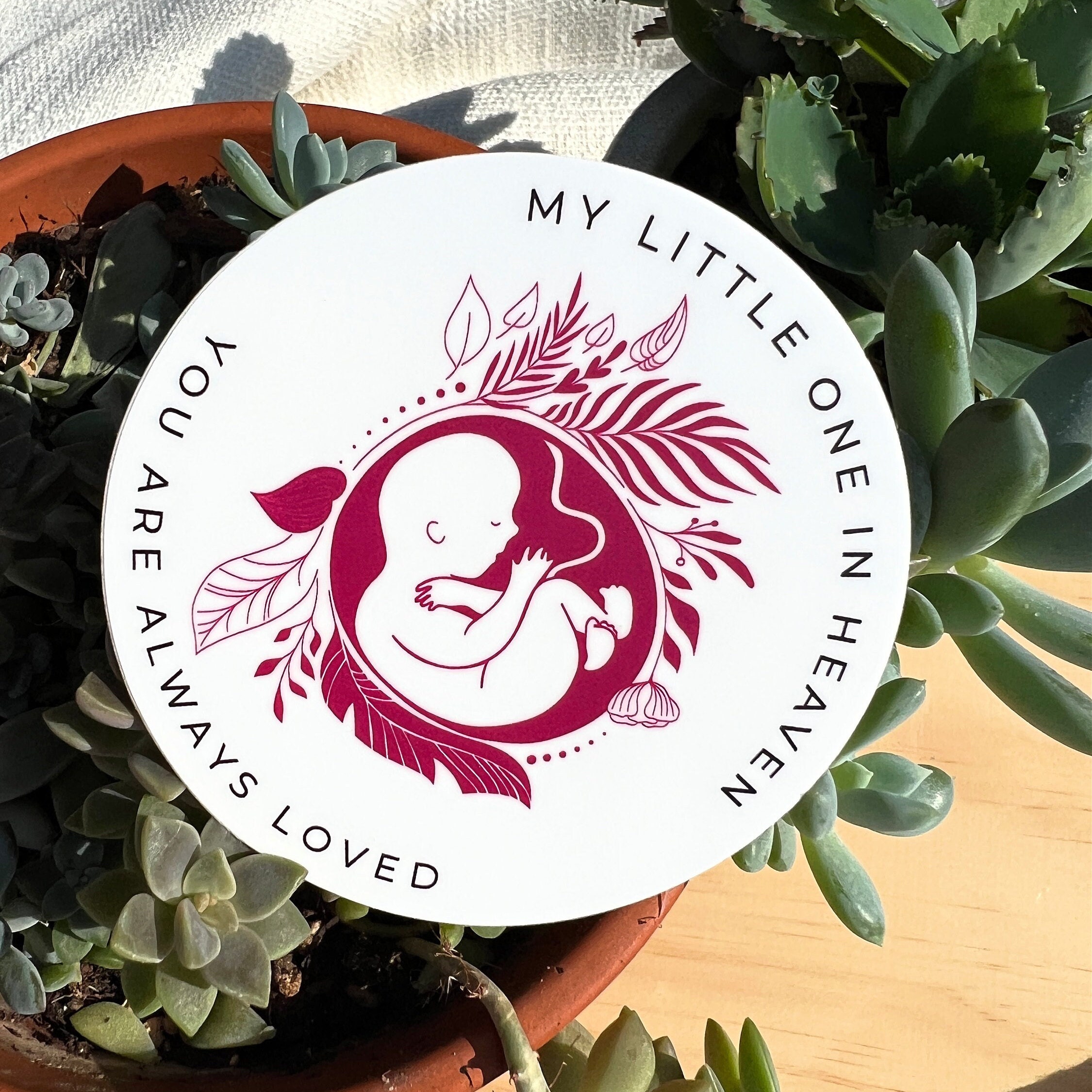 Miscarriage Sticker, Baby Loss Memorial, Stillbirth Memento, Pro-life 3 ...