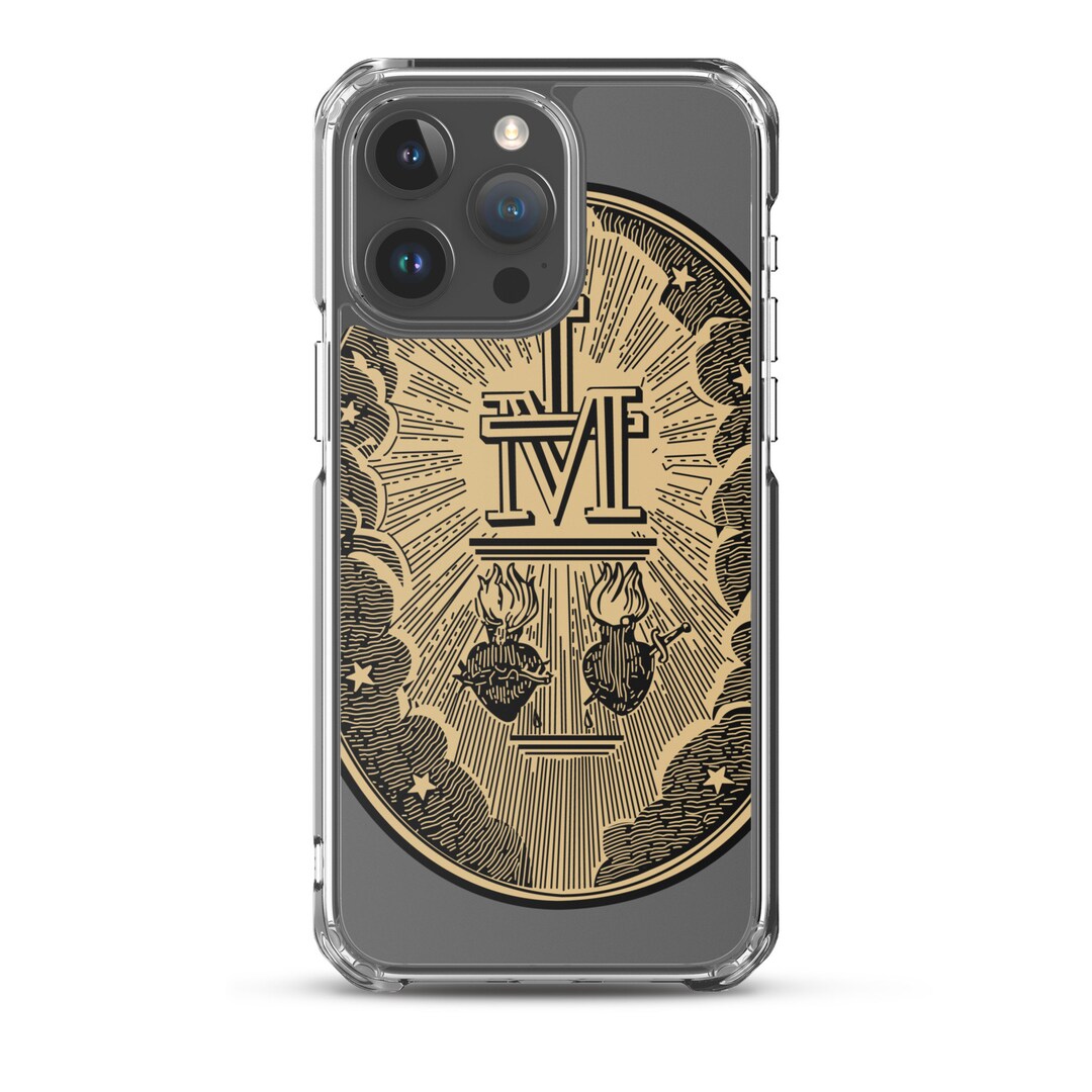Miraculous Medal iPhone Case With Transparent Background - Etsy