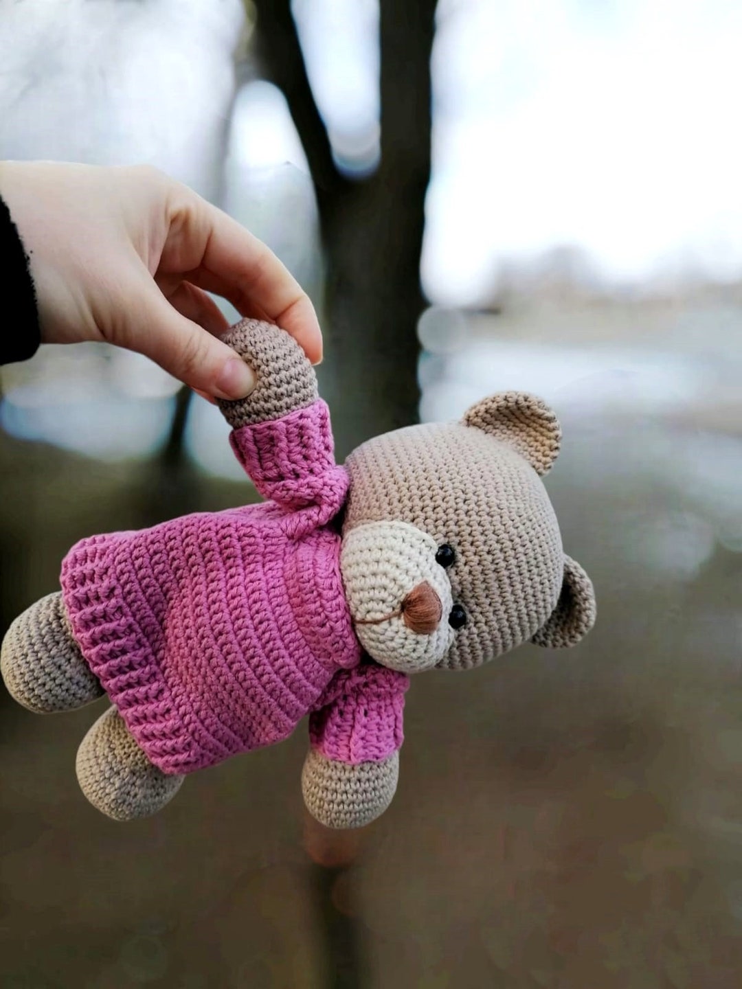 Plush Teddy Bear Crochet Pattern Create Your Own Cuddly Friend - Etsy