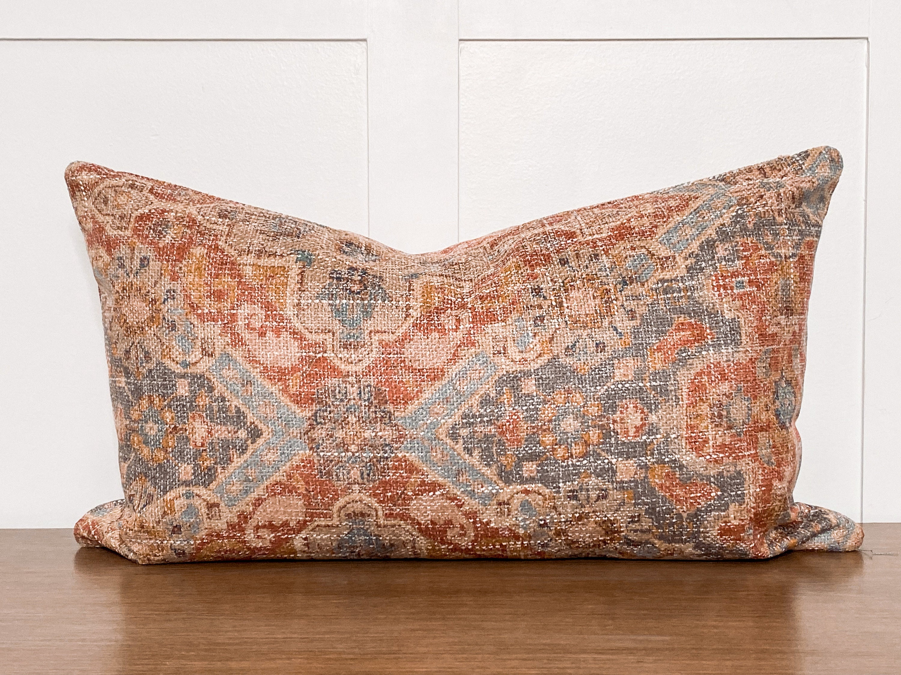 Pillow Combination Set | Pillow Set of 3 | Designer Pillow | Rust Grey ...