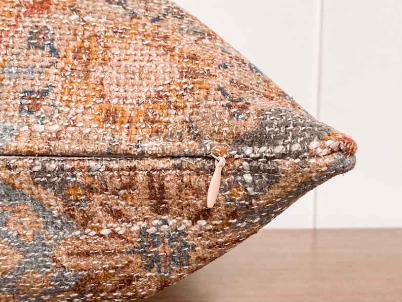 Pillow Combination Set | Pillow Set of 3 | Designer Pillow | Rust Grey ...
