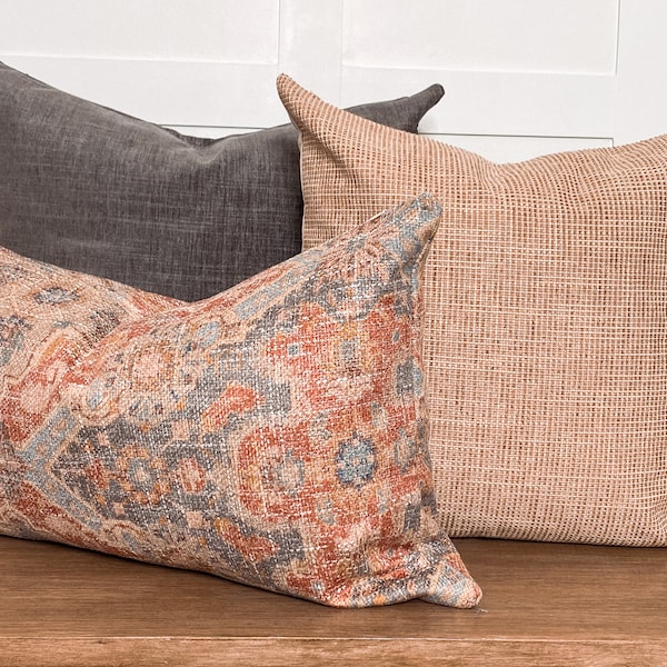 Rust and Grey - Etsy