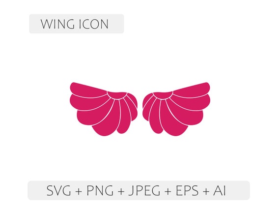 Cute Wing Clip Art Wing Clip Art Angel Wing Heaven Wing - Etsy