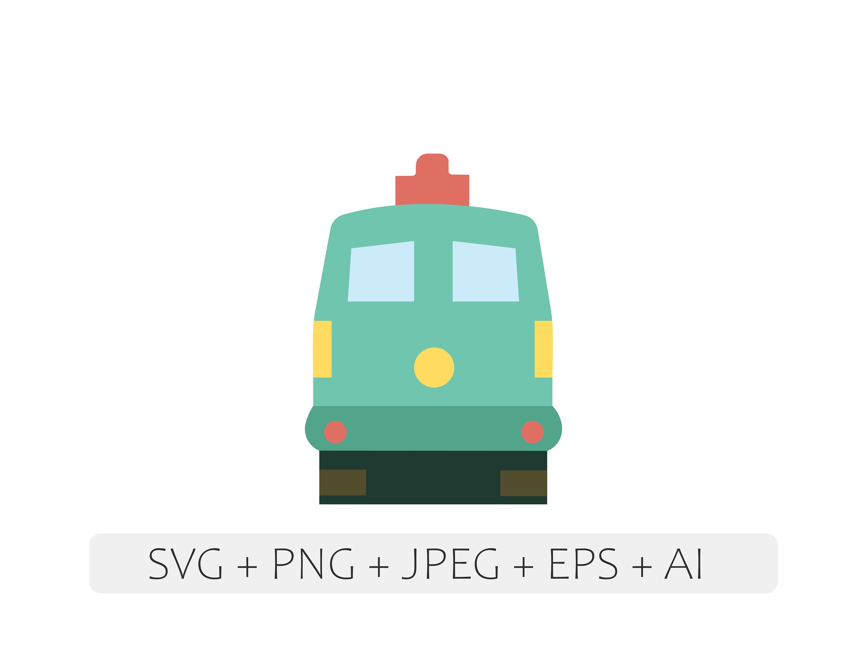 Train Clipart Train File Travel & Transportation Clip Art - Etsy